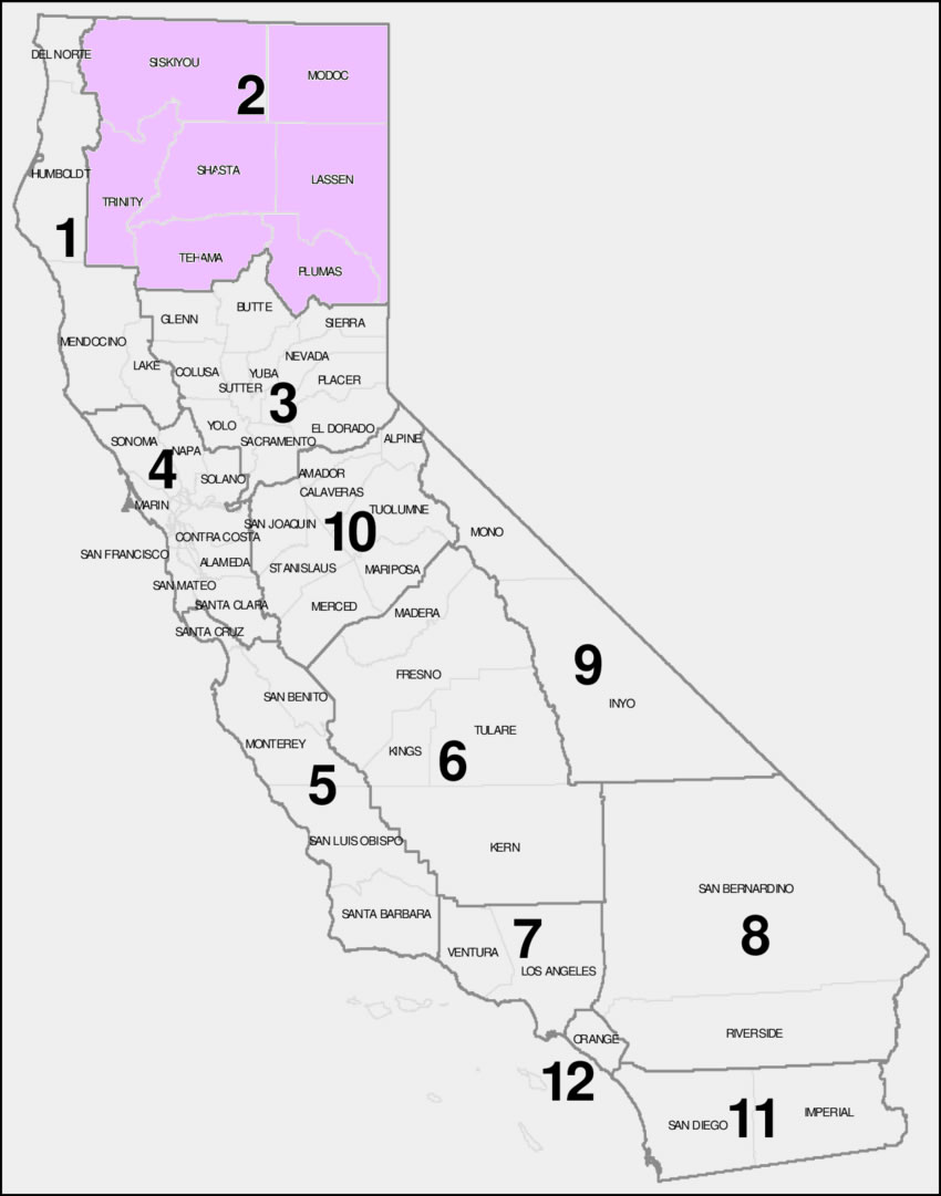California Traffic District 2 Road Cams - Northern California